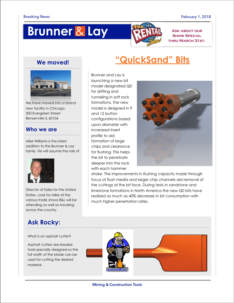News - Brunner & Lay