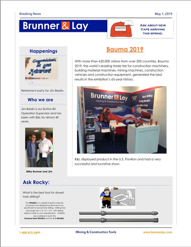 News - Brunner & Lay