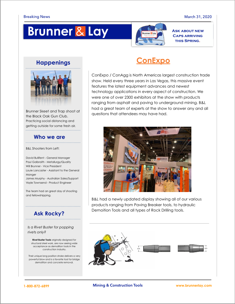 News - Brunner & Lay